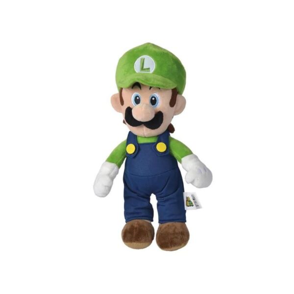 Simba - Super Mario Bros Luigi Plush, 30CM - Toy Corner