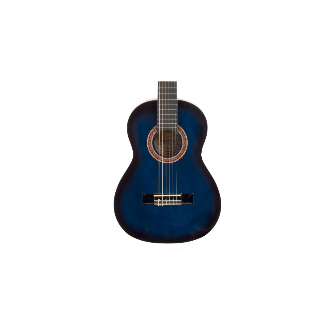 Valencia Classical Guitar 100 Series 1/4 Size (Blue) – VC101BUS - Toy ...