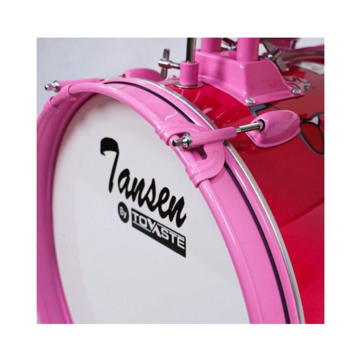 Tovaste J1043 Junior Drum Kit With Throne & Cymbal (W/O Snare) - Toy Corner