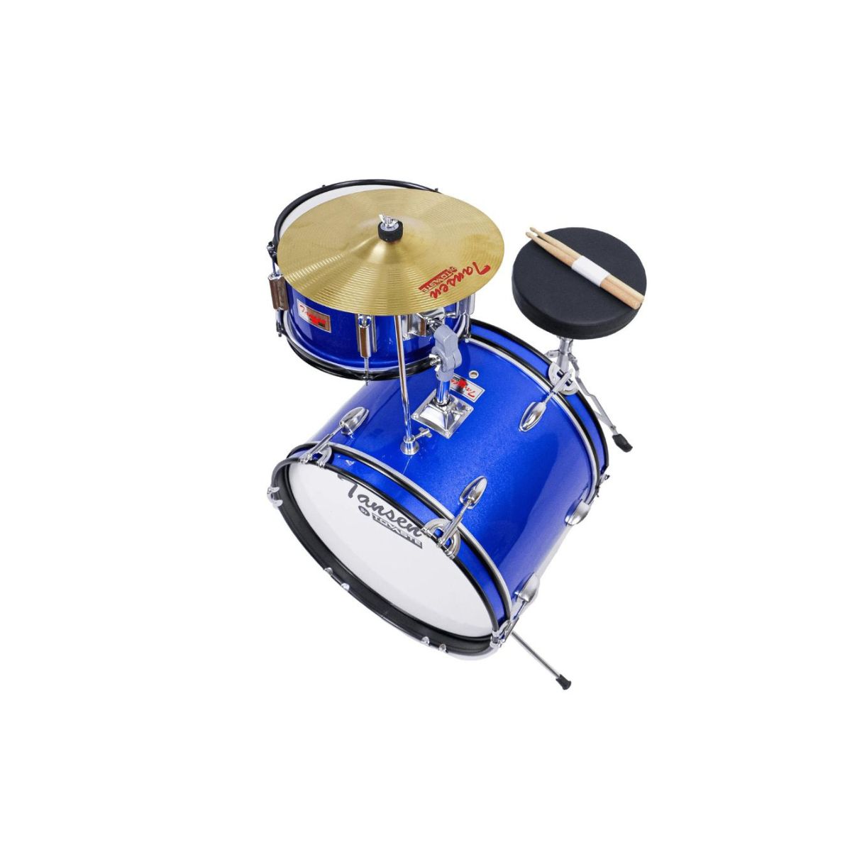 Tovaste J1042 Junior Drum Kit With Throne & Cymbal (Jumbo) - Toy Corner