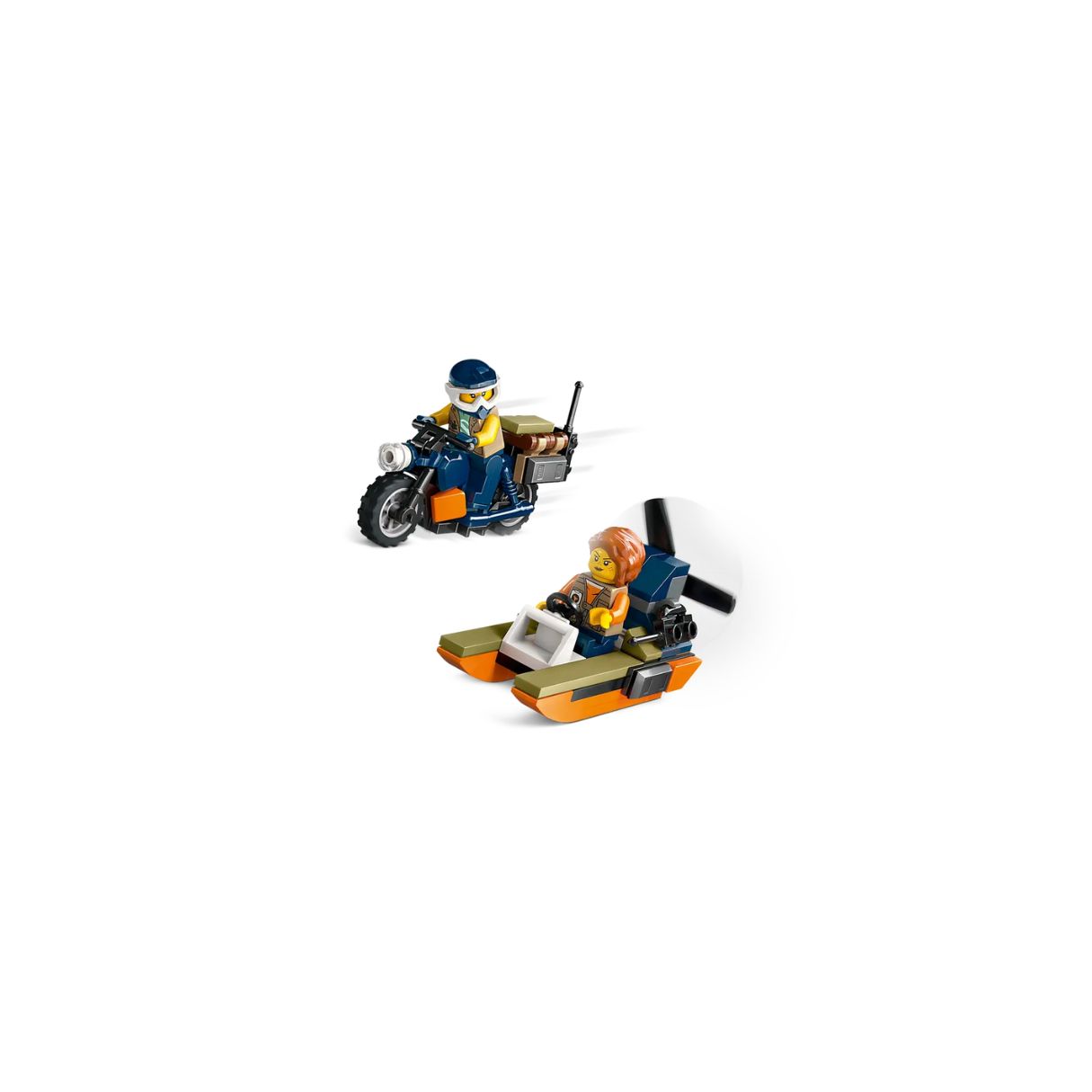 LEGO City Jungle Explorer Helicopter at Base Camp - 60437 - Toy Corner