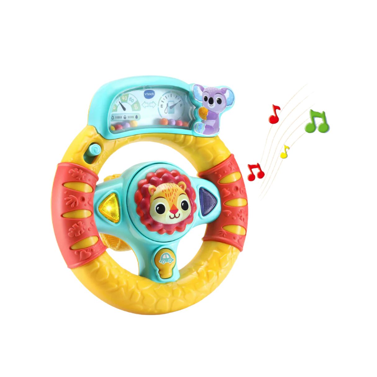 Vtech Baby Roar & Explore Wheel, Interactive Baby Toy With Phrases ...