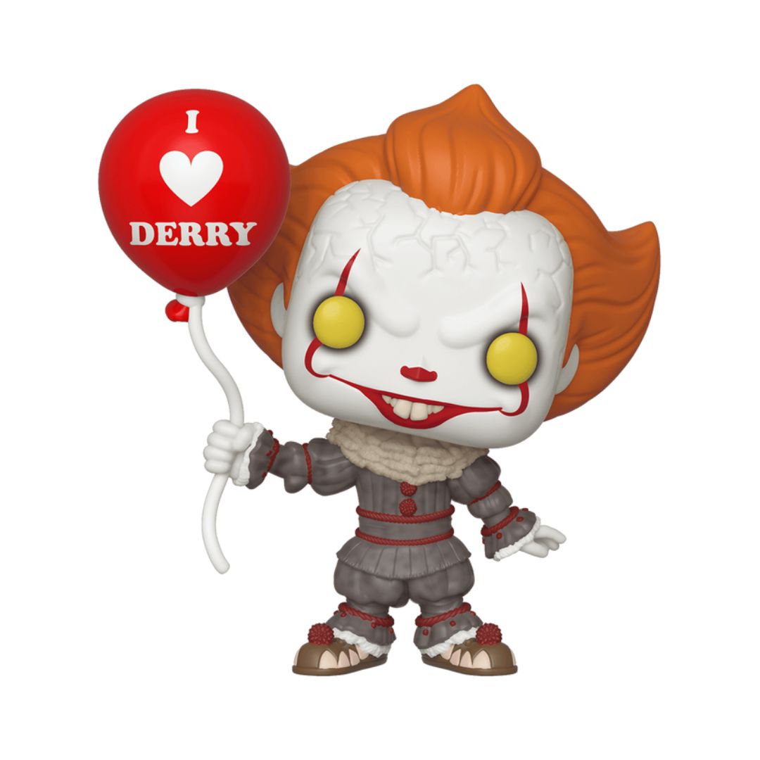 Funko Pop! Movies: IT: Chapter 2 - Pennywise with Balloon Figure - Toy ...