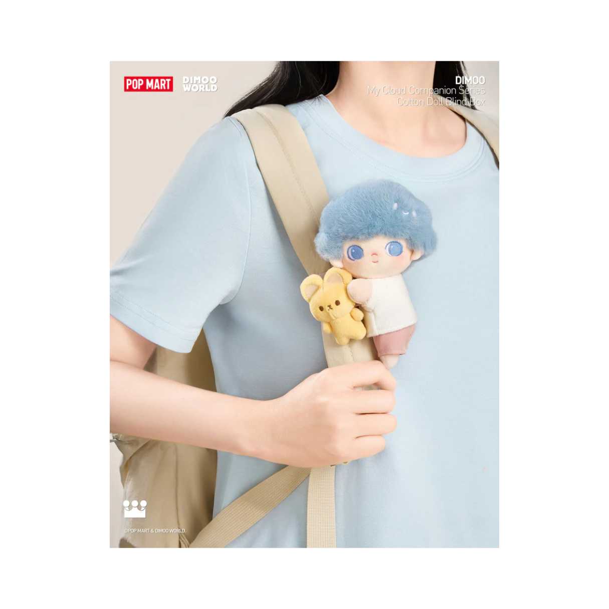 Pop Mart DIMOO My Cloud Companion Series-Cotton, 014681 - Toy Corner