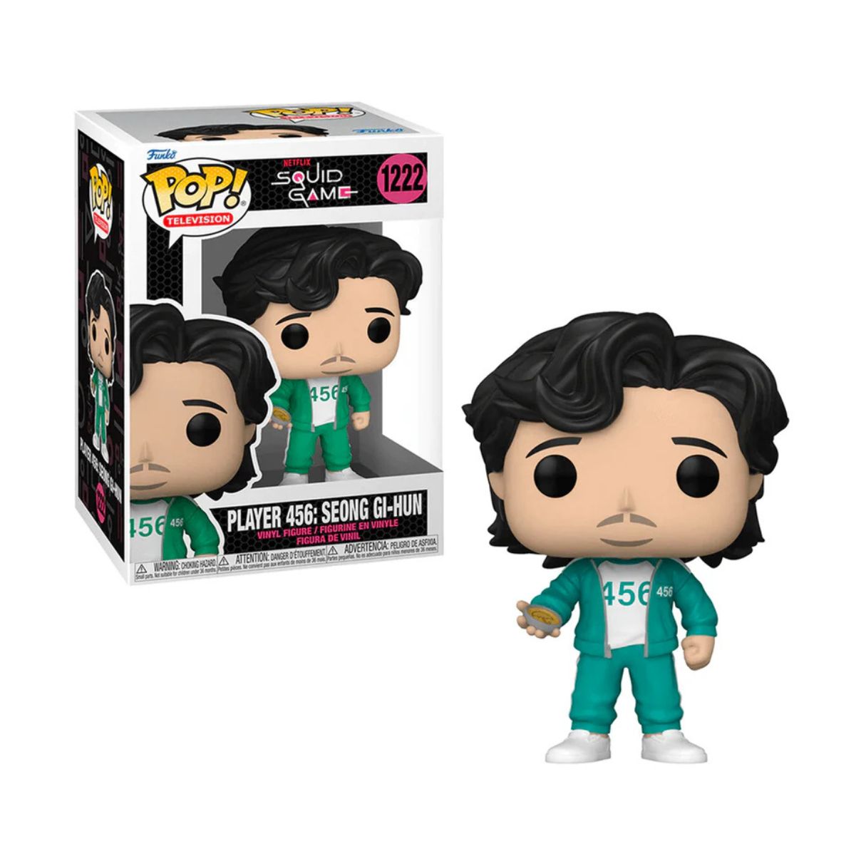 Funko Pop! Tv: Squid Game - Player 456 - Seong Gi- hun FU64795 - Toy Corner