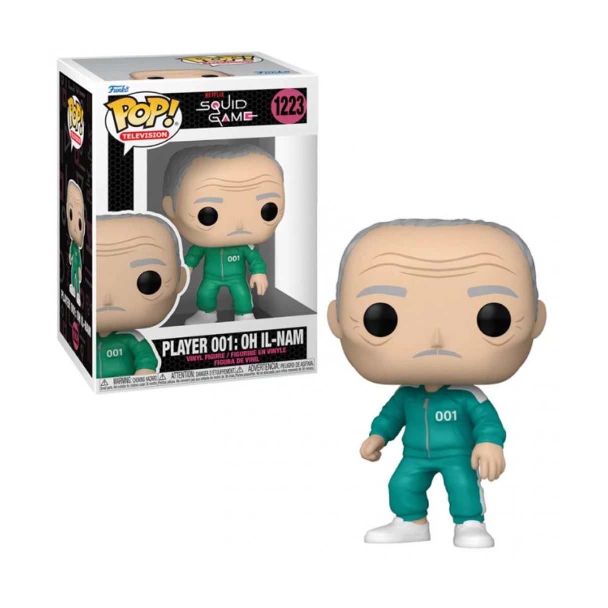 Funko Pop! Tv: Squid Game - Player 001 - Oh II-nam FU64796 - Toy Corner