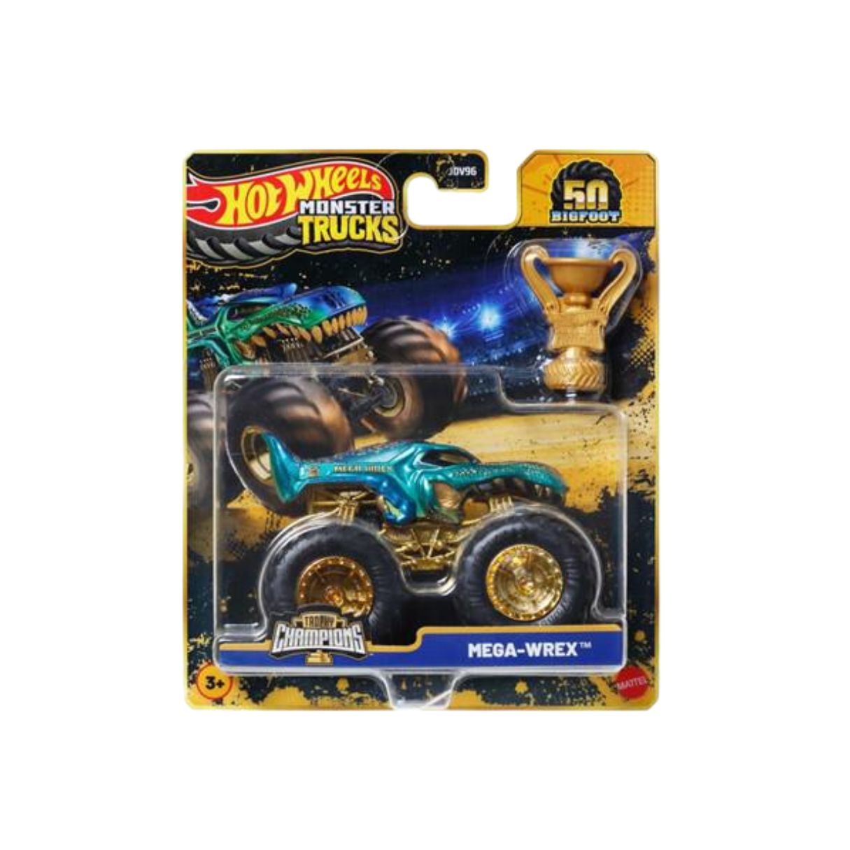 Hot Wheels Monster Trucks 1:64 Bigfoot Trophy Champions Singles ...