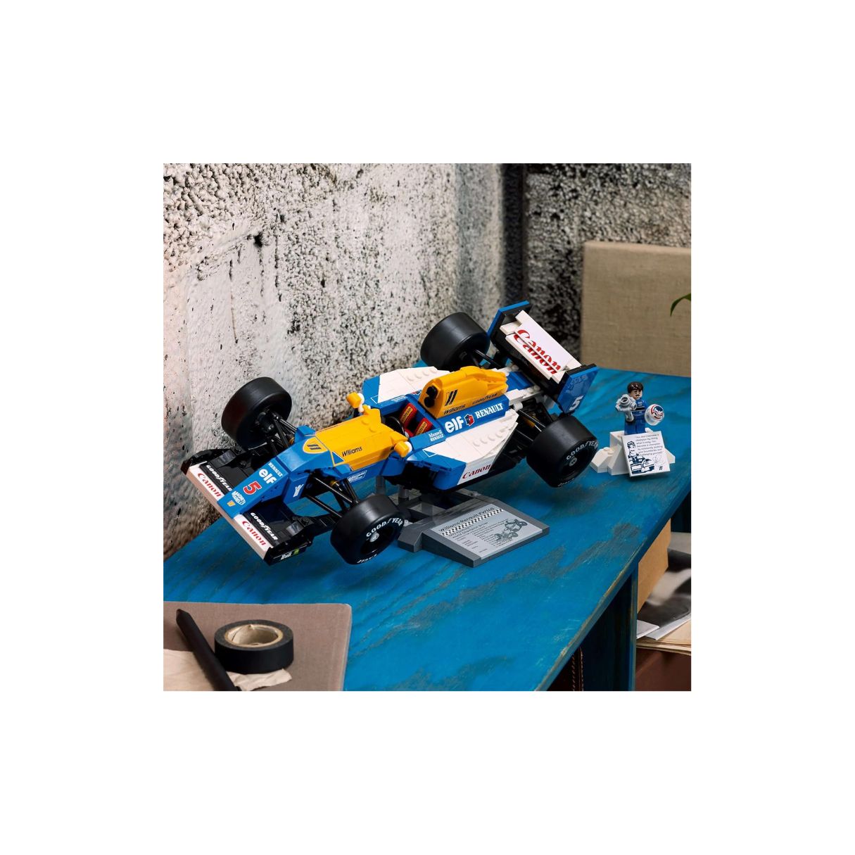 LEGO 10353 Williams Racing FW14B & Nigel Mansell, 6526756 - Toy Corner