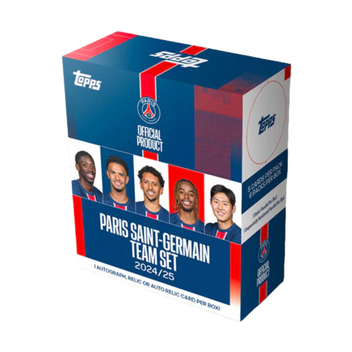 Topps Paris Saint Germain Team Set 2024/25 - Toy Corner