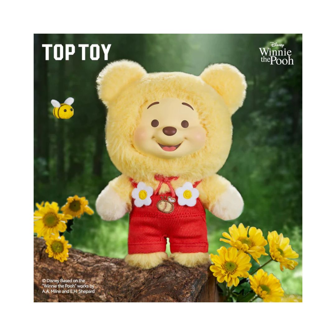 TopToy Disney Winnie the Pooh Candy Bear Series Vinyl Plush Blind Box ...