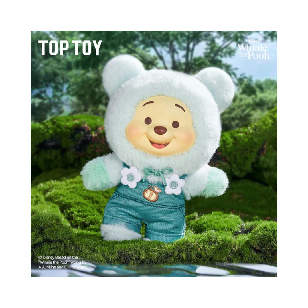TopToy Disney Winnie the Pooh Candy Bear Series Vinyl Plush Blind Box ...