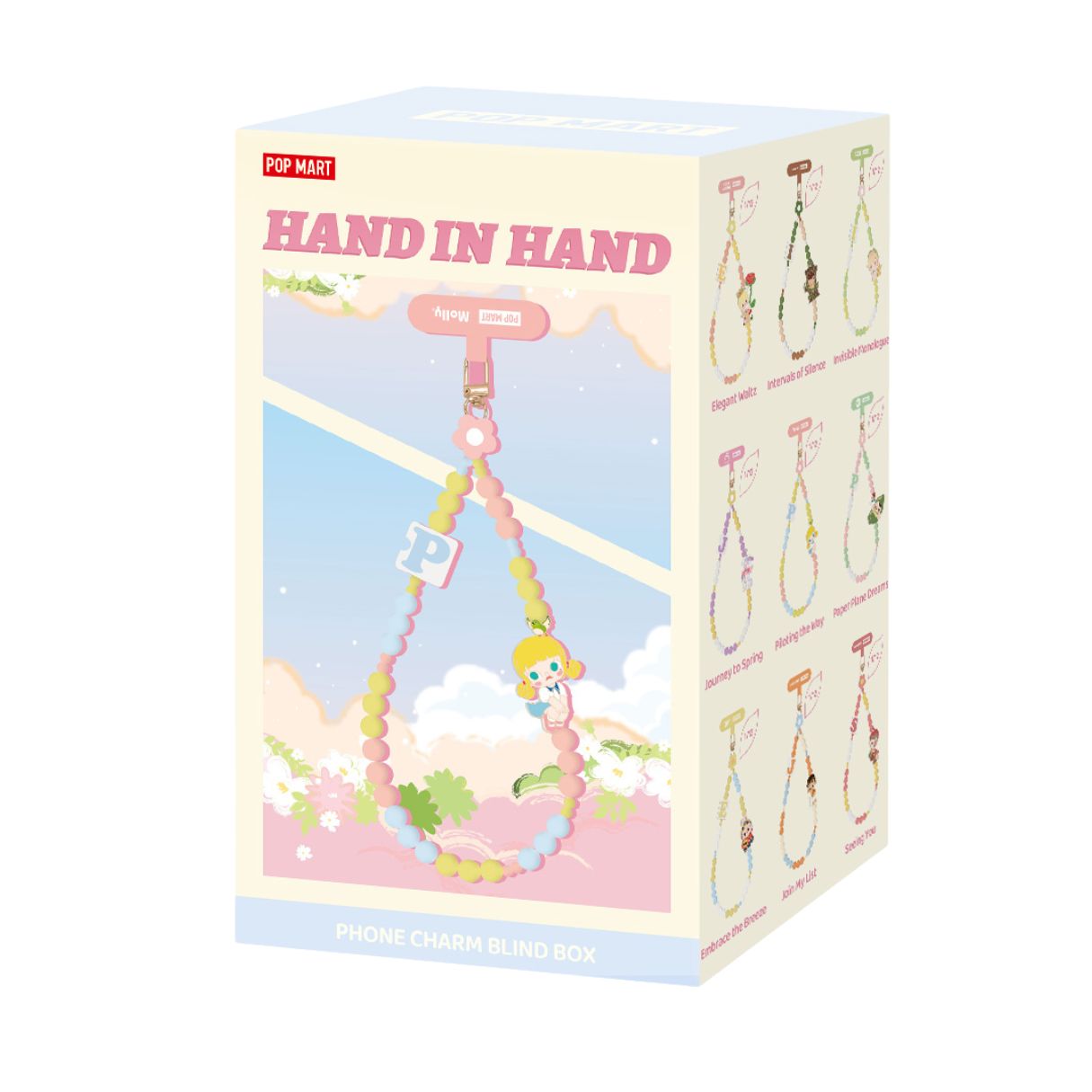 Pop Mart Hand in Hand Phone Charm Blind Box, 082222 - Toy Corner
