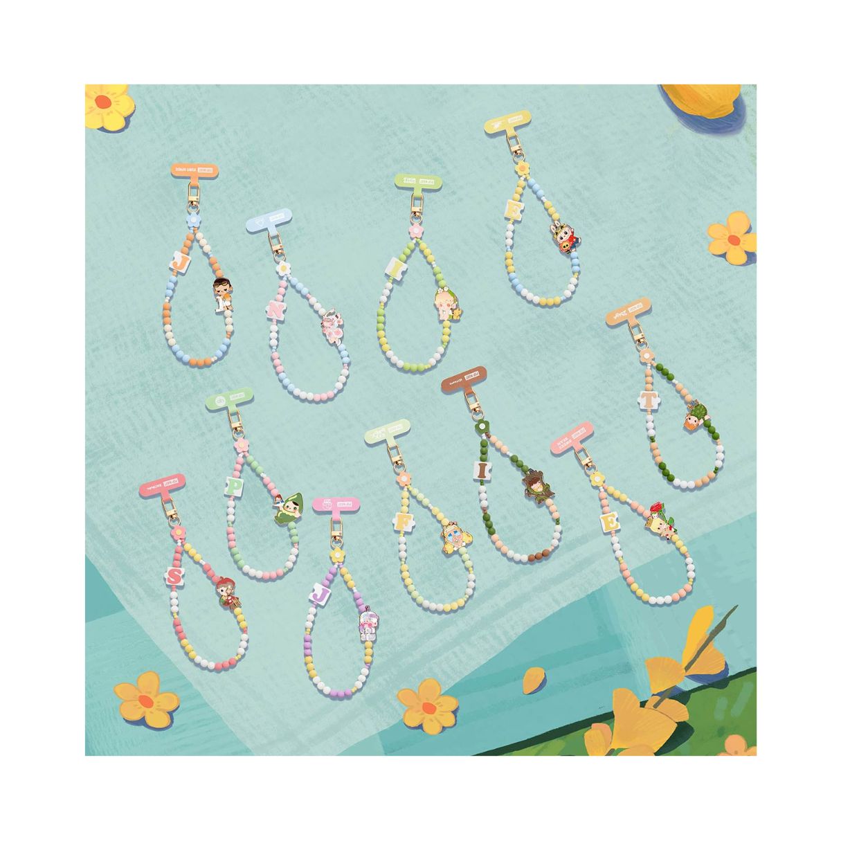 Pop Mart Hand in Hand Phone Charm Blind Box, 082222 - Toy Corner