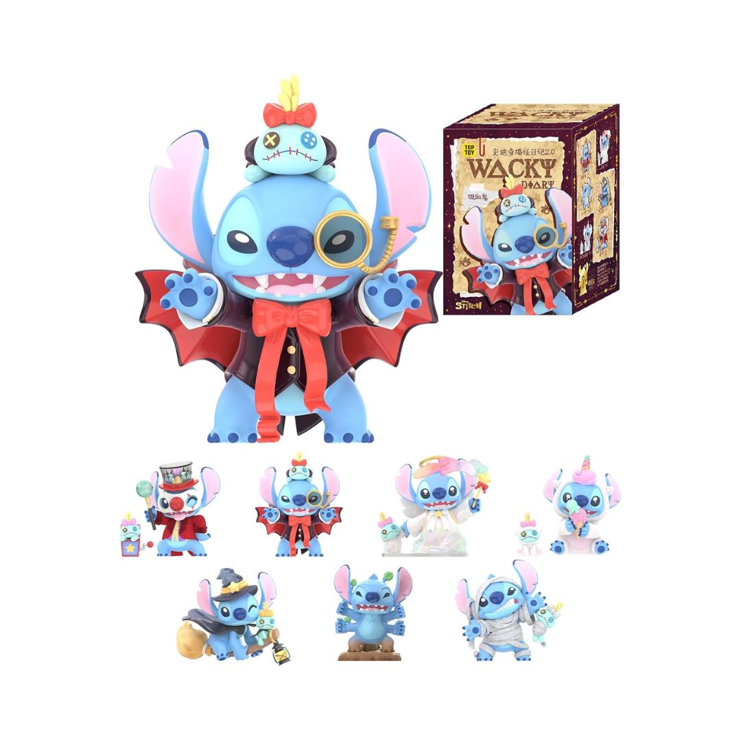 Top Toy Disney Stitch's Wacky Diary 2.0 Series Figures, 22291 - Toy Corner
