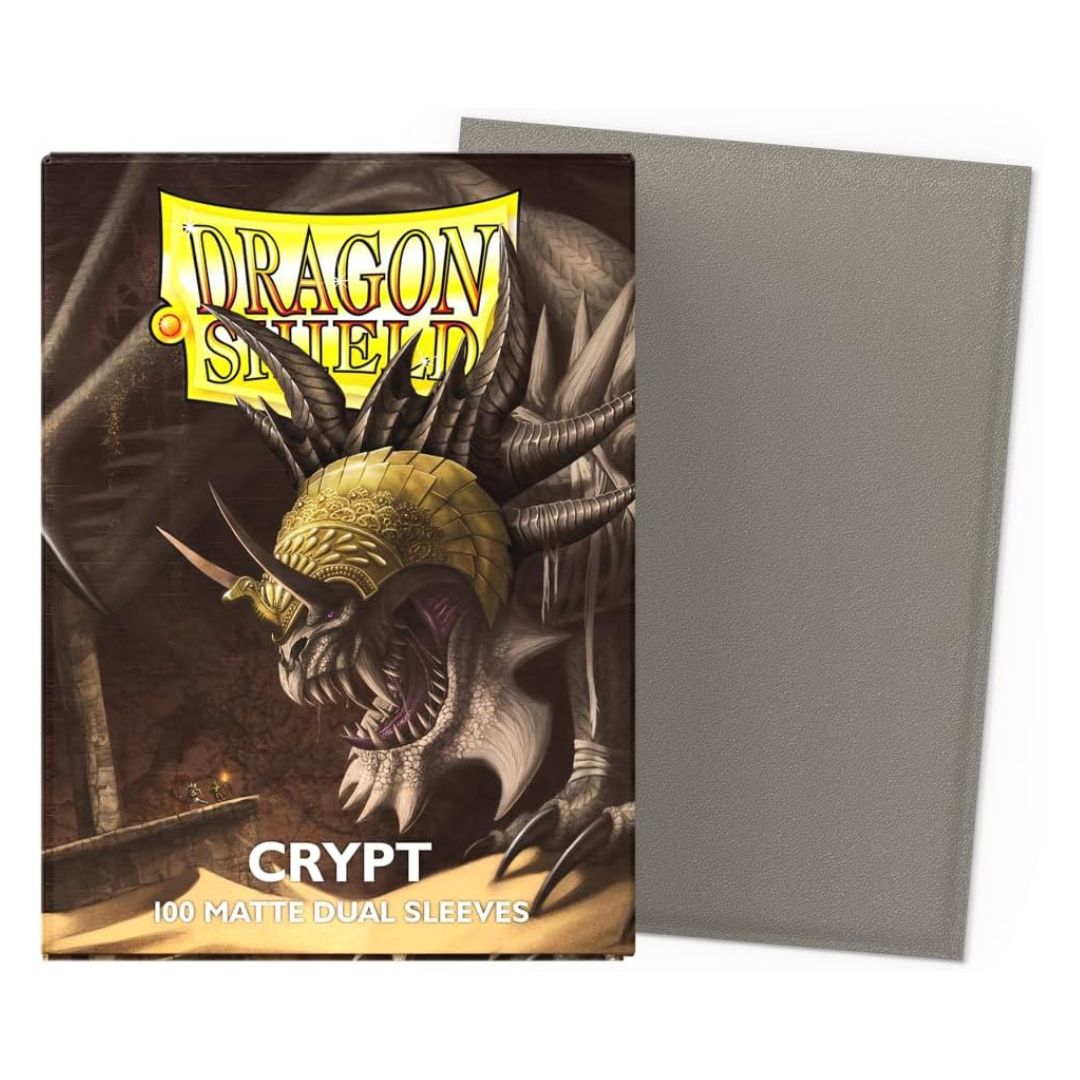 Dragon Shield Sleeves Standard - Dual Matte (x100) - Crypt, AT-15052 ...