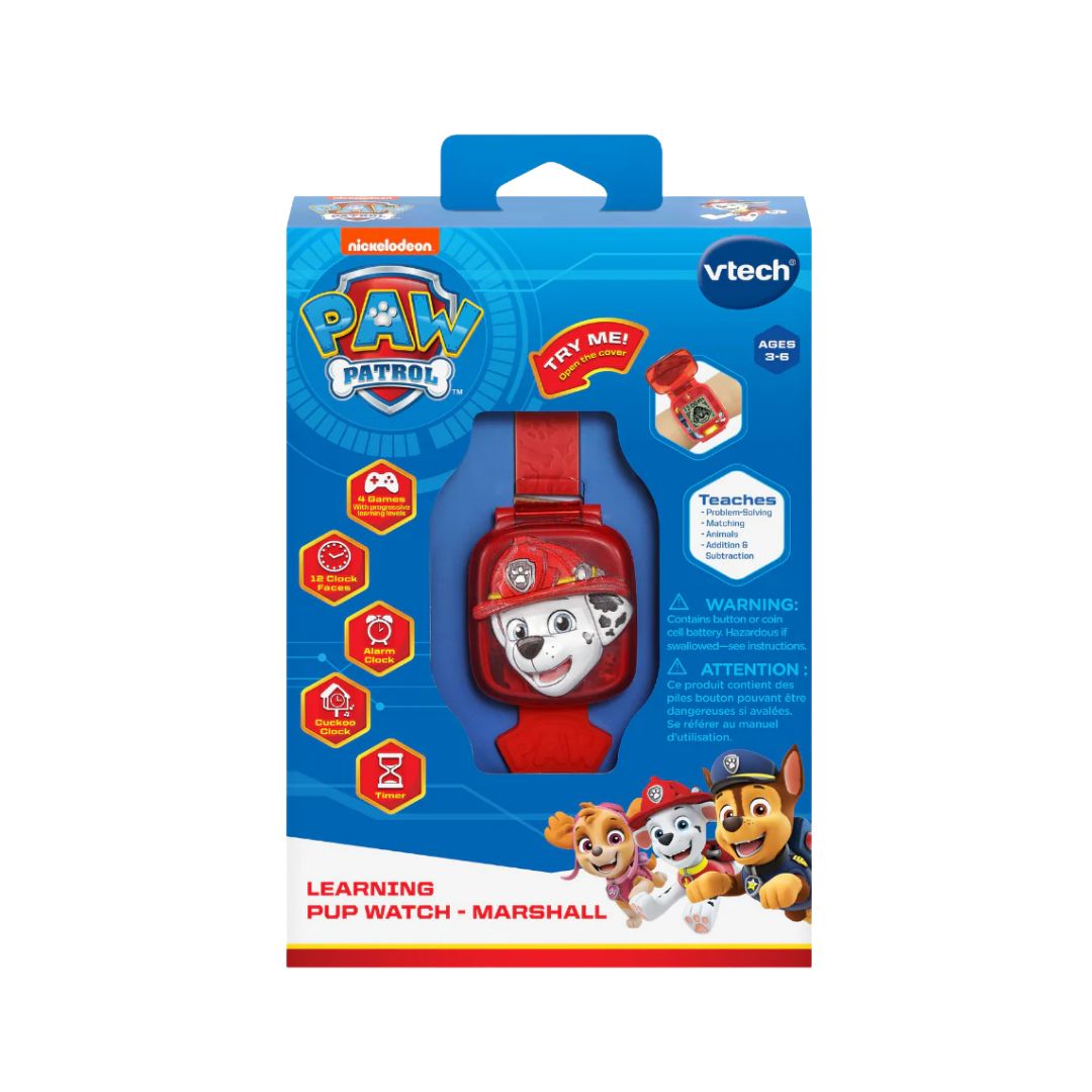 Vtech Paw Patrol Movie Marshall Learning Watch, VT80-525583 - Toy Corner