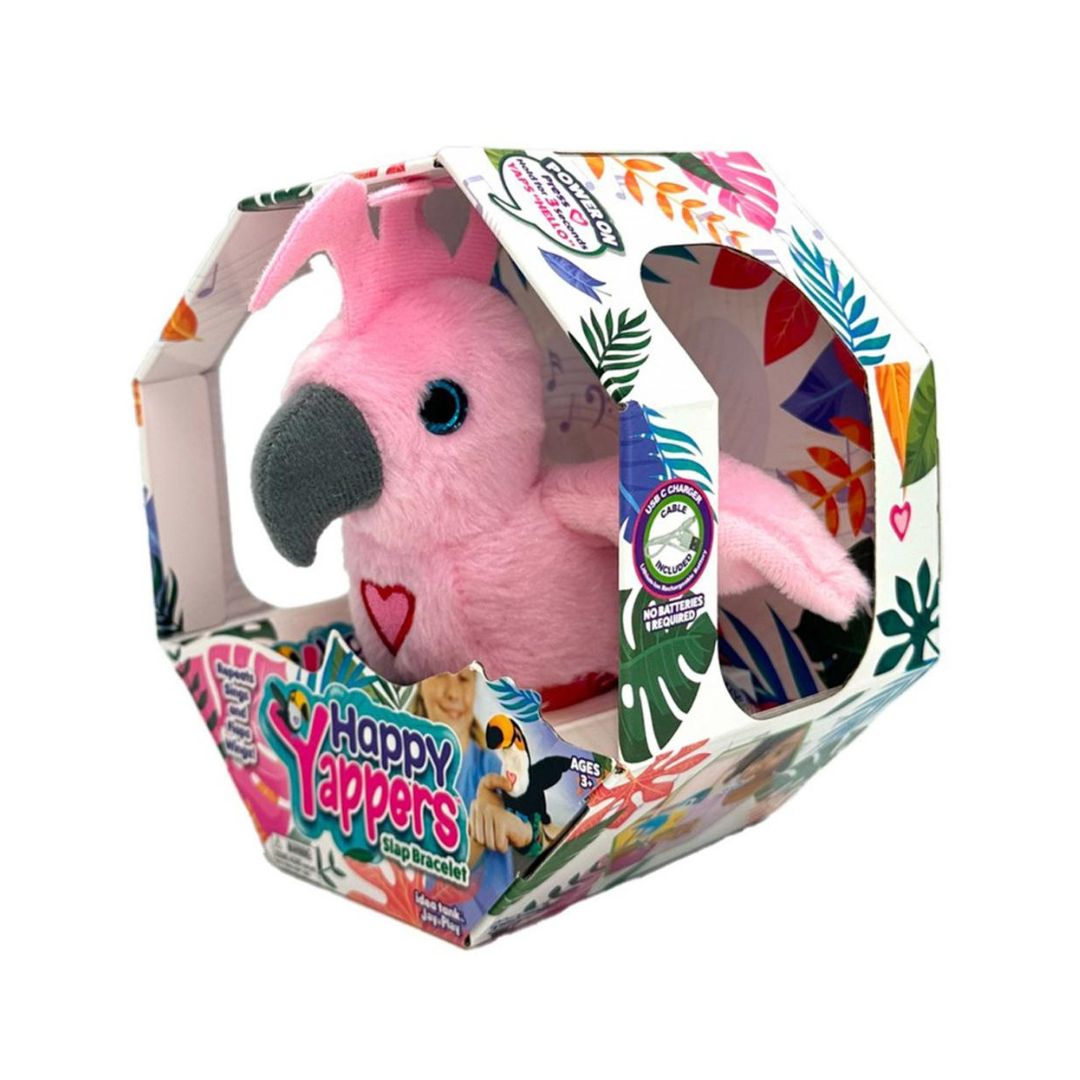 Happy Yappers Cockatoo Interactive Plush Toy, 9595 - Toy Corner